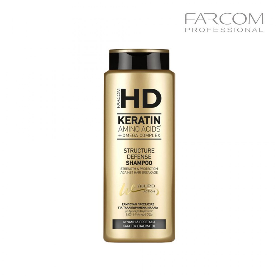 Farcom HD Structure Defense šampūns bojātiem matiem 750ml
